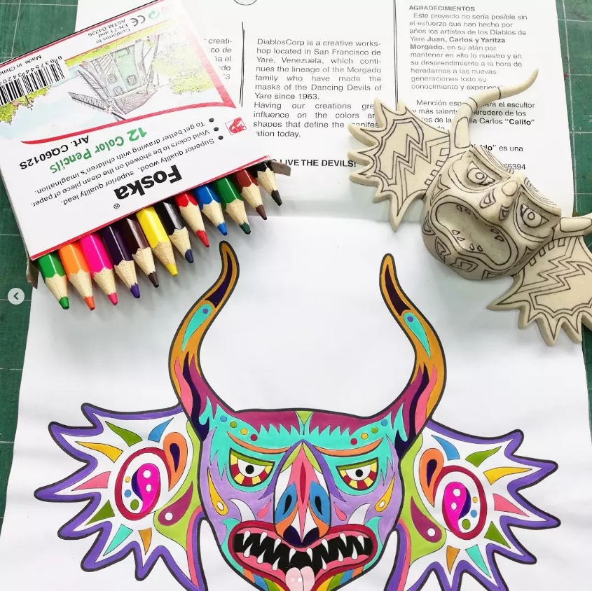 La mujer y los Diablos de Yare - Diablos Danzantes de Yare